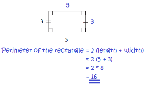 How to find the perimeter of a rectangle