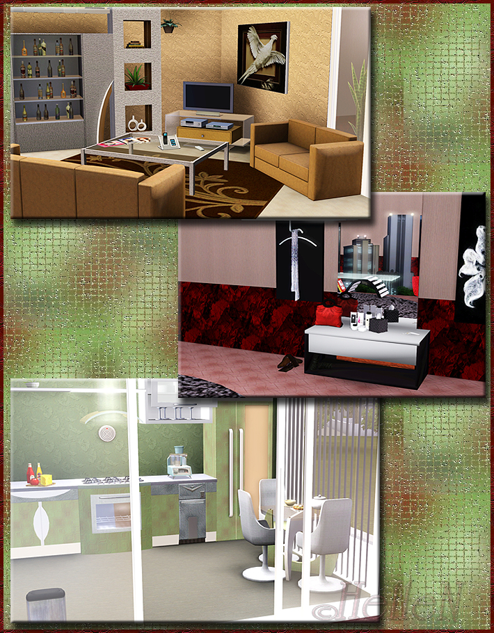 HelleN sims3 : Set paint.