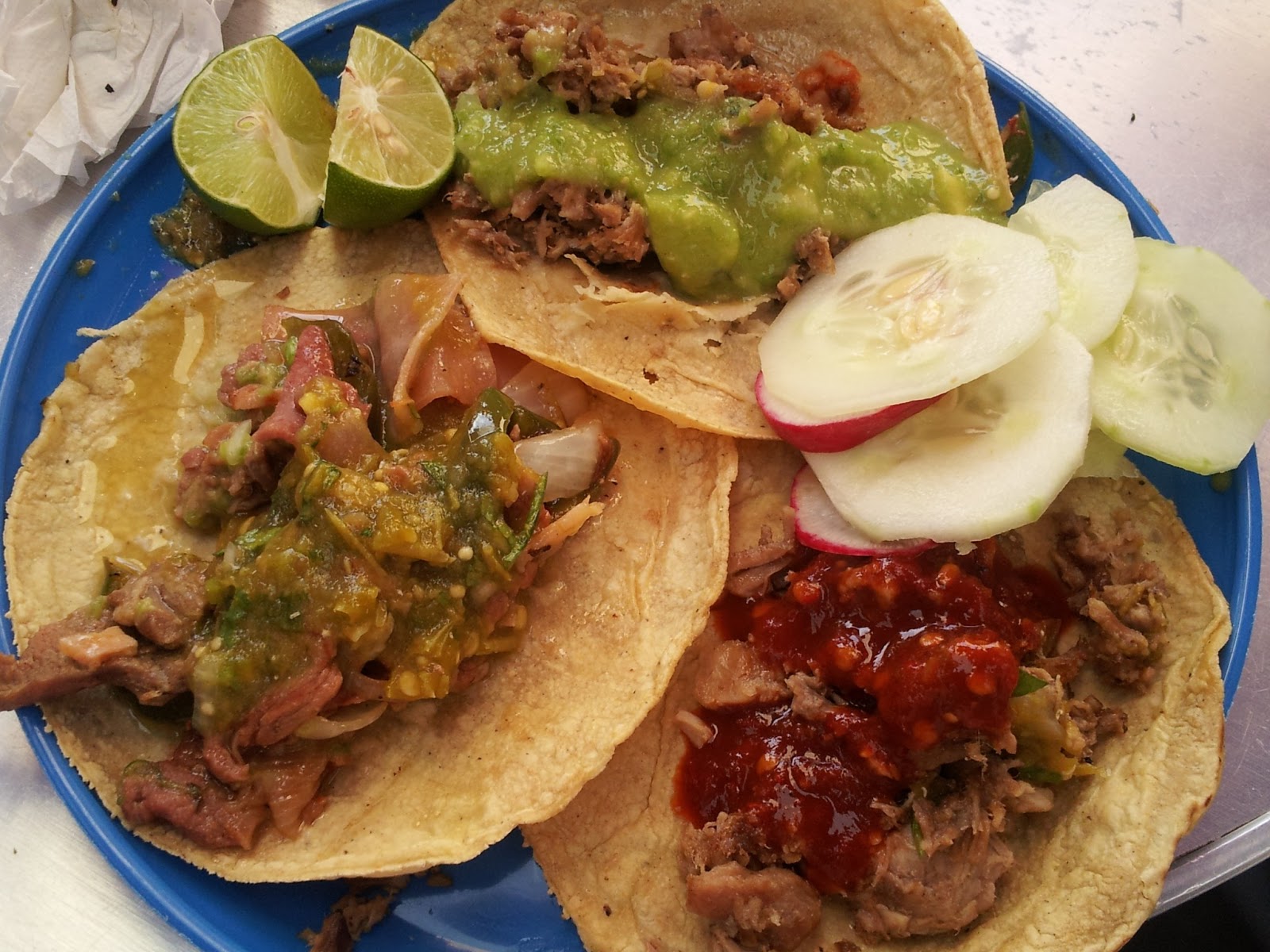 El dadaista gastronómico: Comida callejera en México DF: TACOS