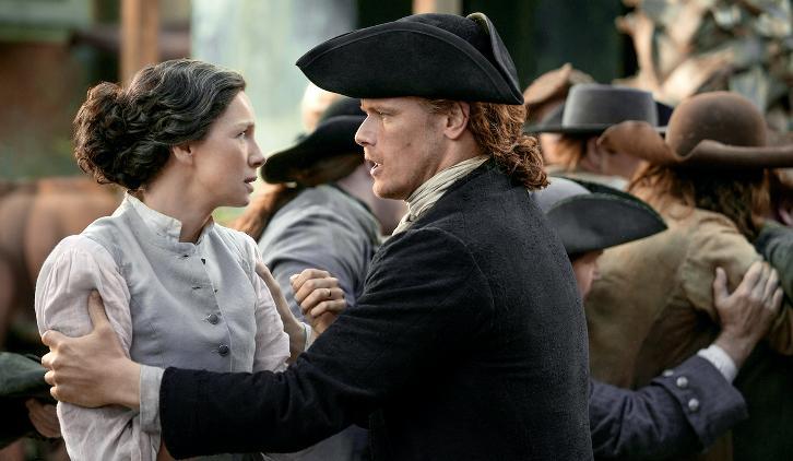 OUTLANDER - Intervista a Sam e Caitriona sul finale della terza ...