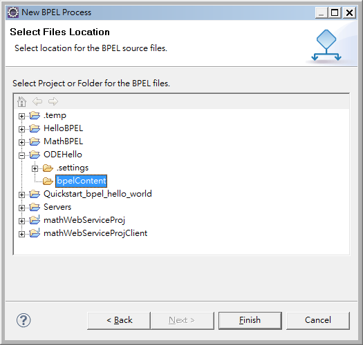 a cai 雜記: Create BPEL process with Eclipse BPEL designer and Apache ODE