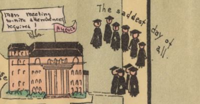 1934 Illustrated Map Gives Hints into Student Life | UNCG University ...