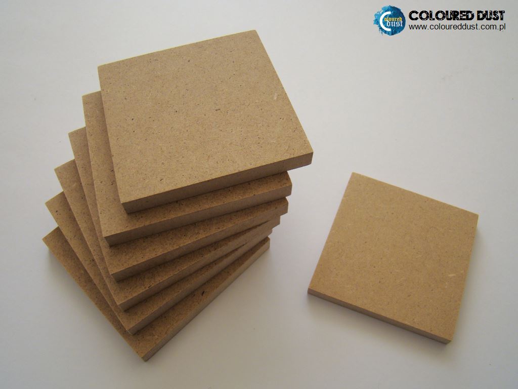 MDF plinths. | Coloured Dust