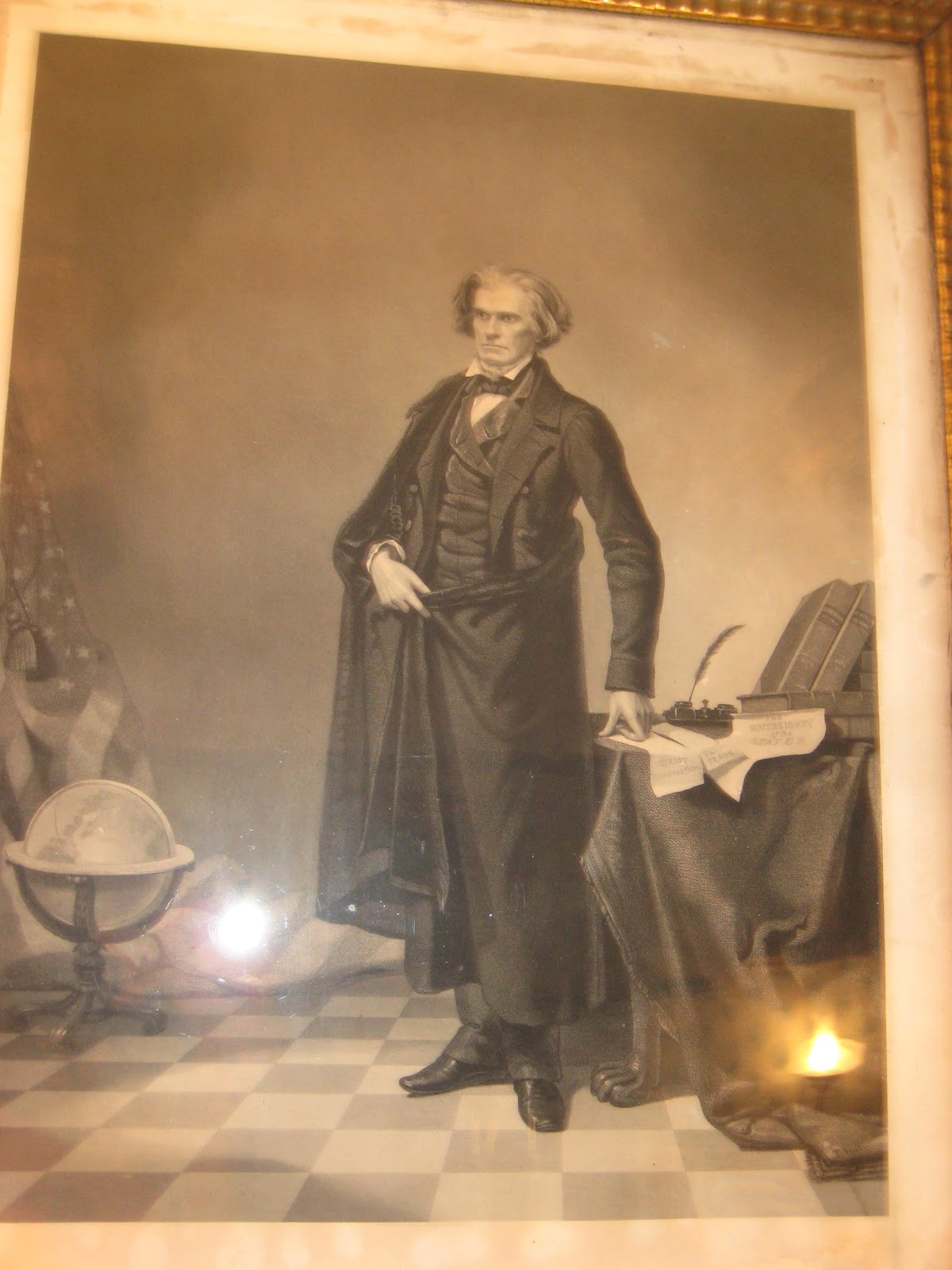 Clan Colquhoun Blog: Tour of the John C. Calhoun home Fort Hill at Clemson