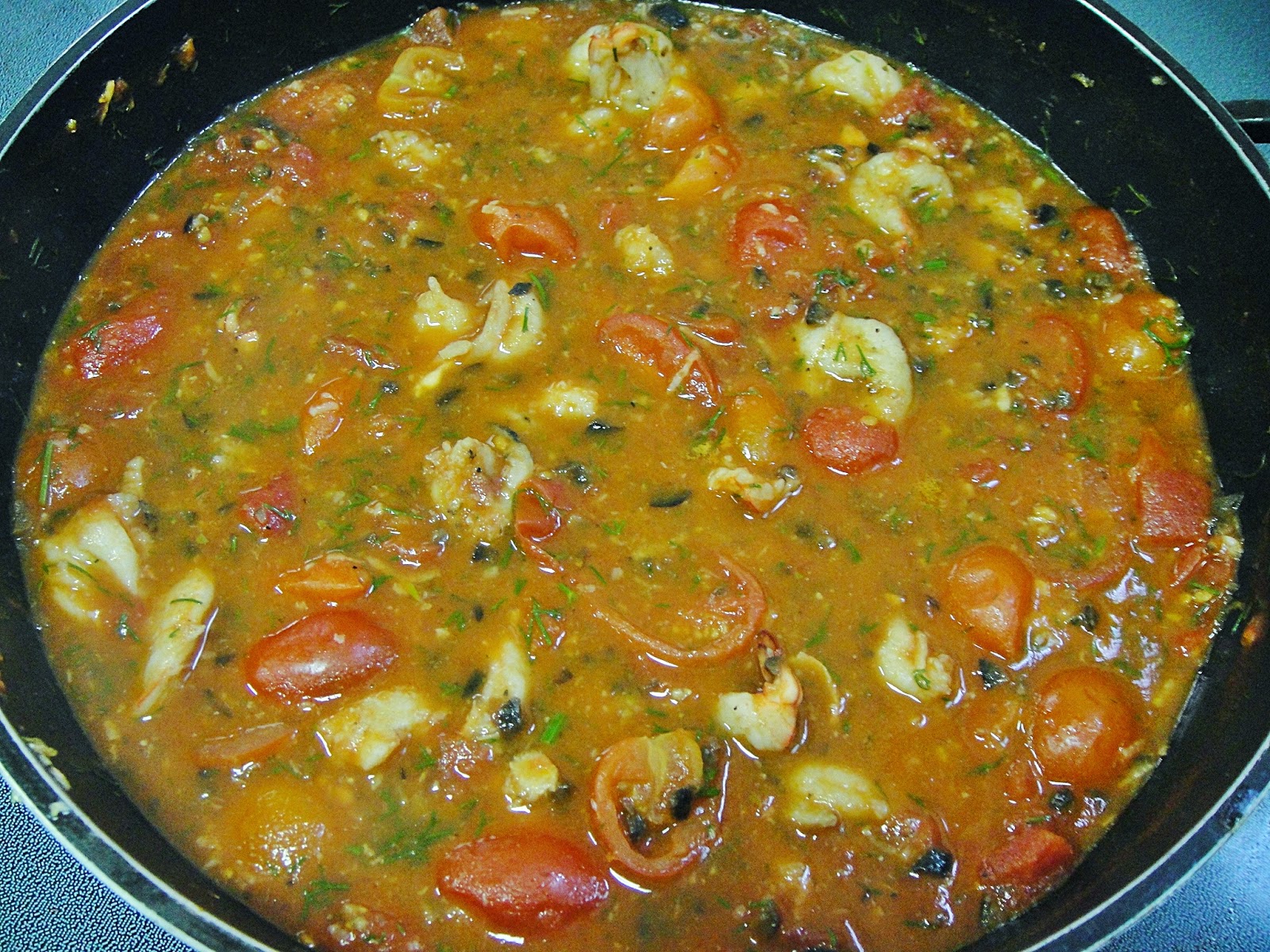 Maryam's Culinary Wonders: 720. Greek Shrimp Sanganaki