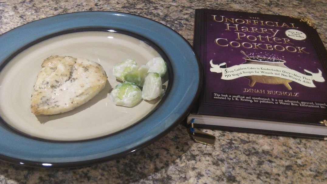 Cooking in the Wizarding World of Harry Potter: Chicken and Sprouts