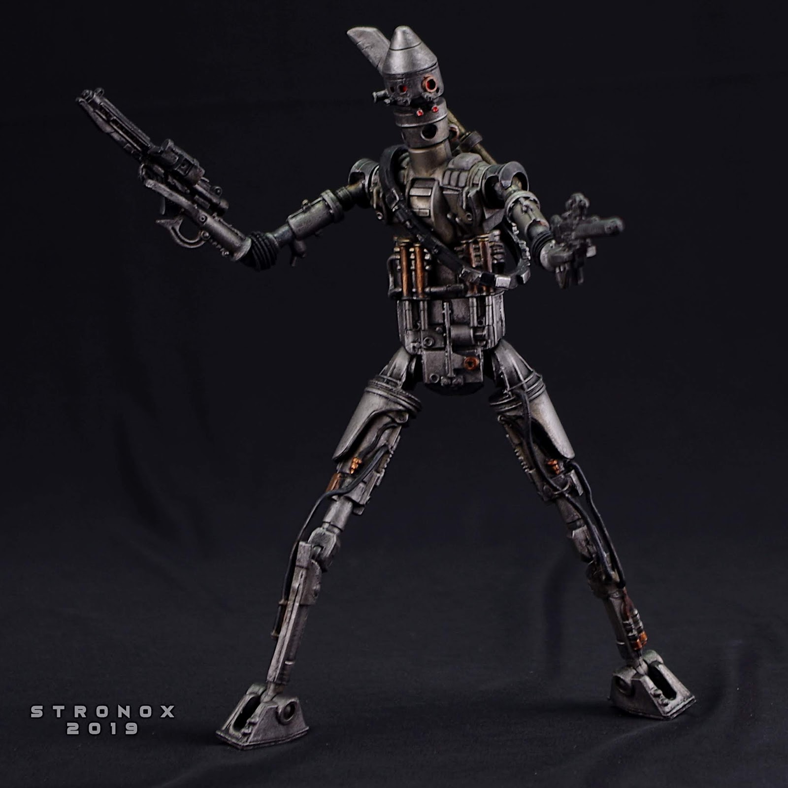 Stronox Custom Figures: Star Wars Black Series: IG-88