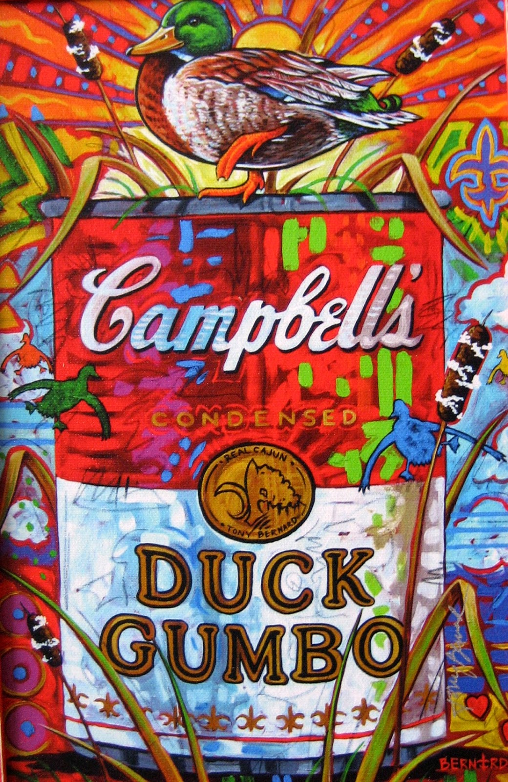 Living Rootless: Cajun Pop Art: Tony Bernard