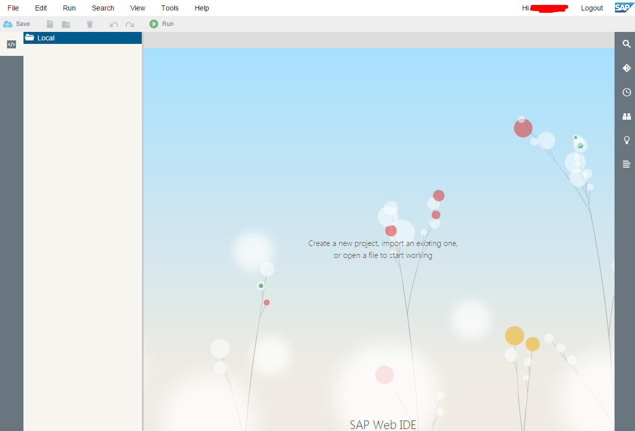 nikhil joshi: SAP Fiori Application using SAP River RDE (Web IDE)