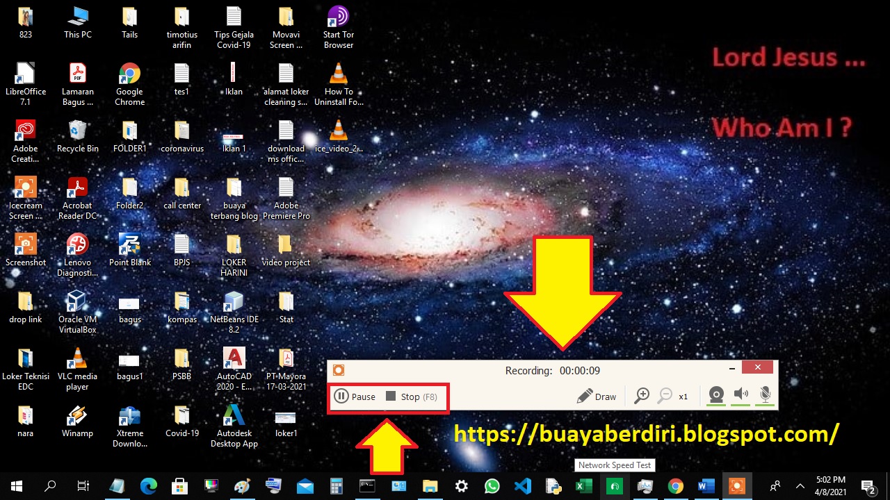 Cara Merekam Layar Laptop & PC Komputer di Windows 10 / 8 / 7 (Screen ...