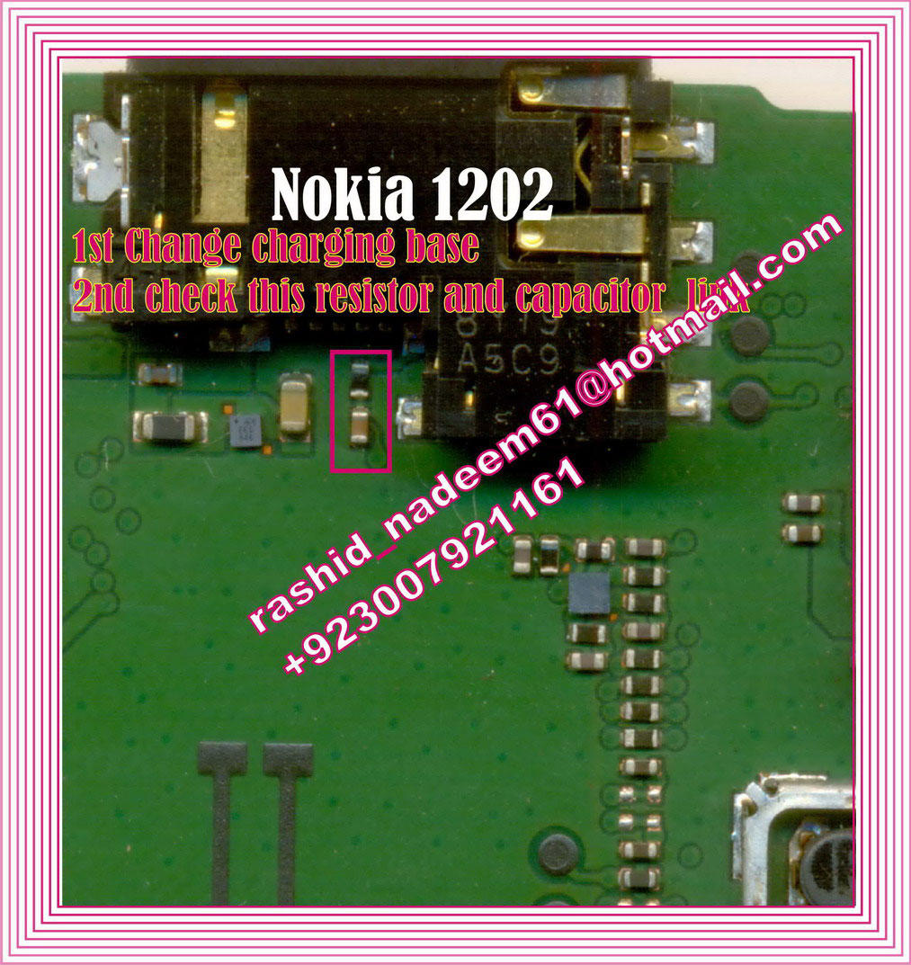 NOKIA NEW HARDWARE ALL SOLUTION: NOKIA 1202 ALL SOLUSION