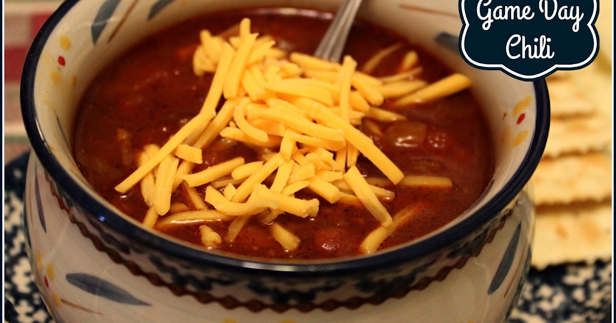 Sweet Tea and Cornbread: Game Day Chili!