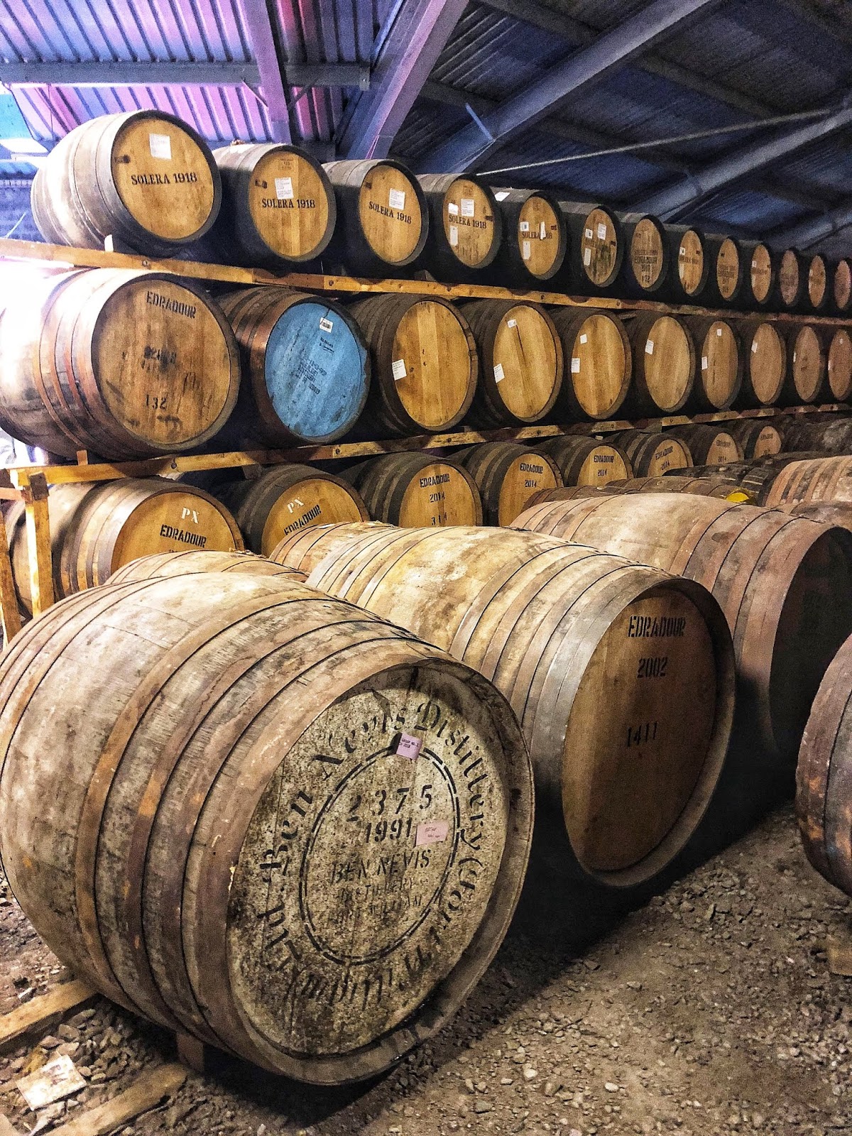 Wandering Through the Whisky at Edradour Distillery, Scotland