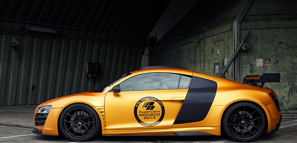 Car & Bike Fanatics: Tuned Matte Orange Audi R8 GT850 by Prior Design