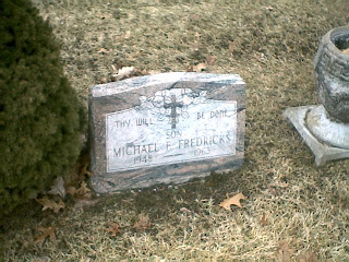 Journey to the Past: Michael Fay Fredricks-Tombstone Tuesday