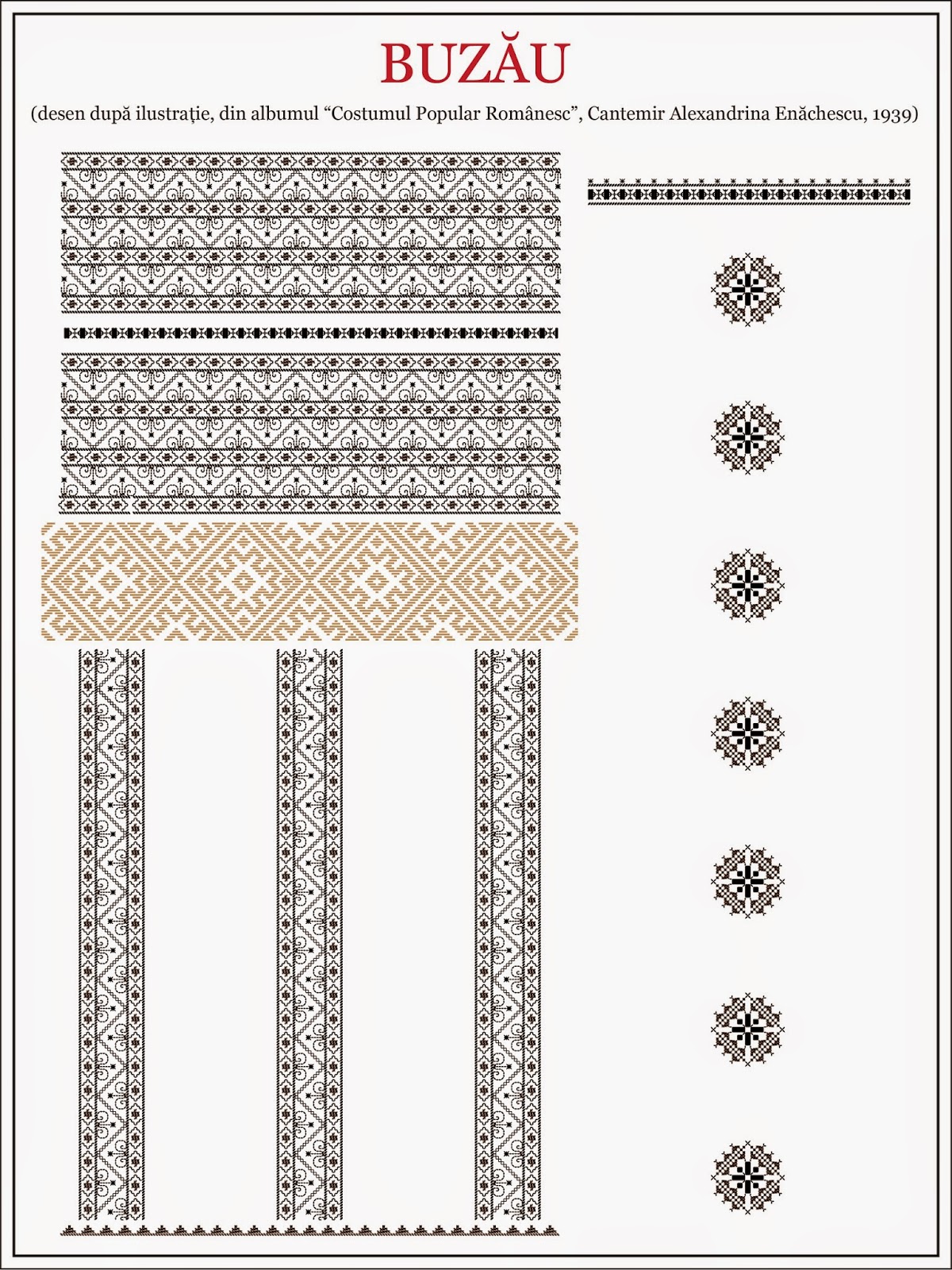 Semne Cusute: ie de Buzau, MUNTENIA