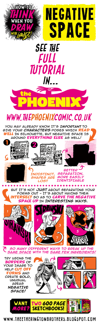 The Etherington Brothers: How to THINK when you draw NEGATIVE SPACE ...
