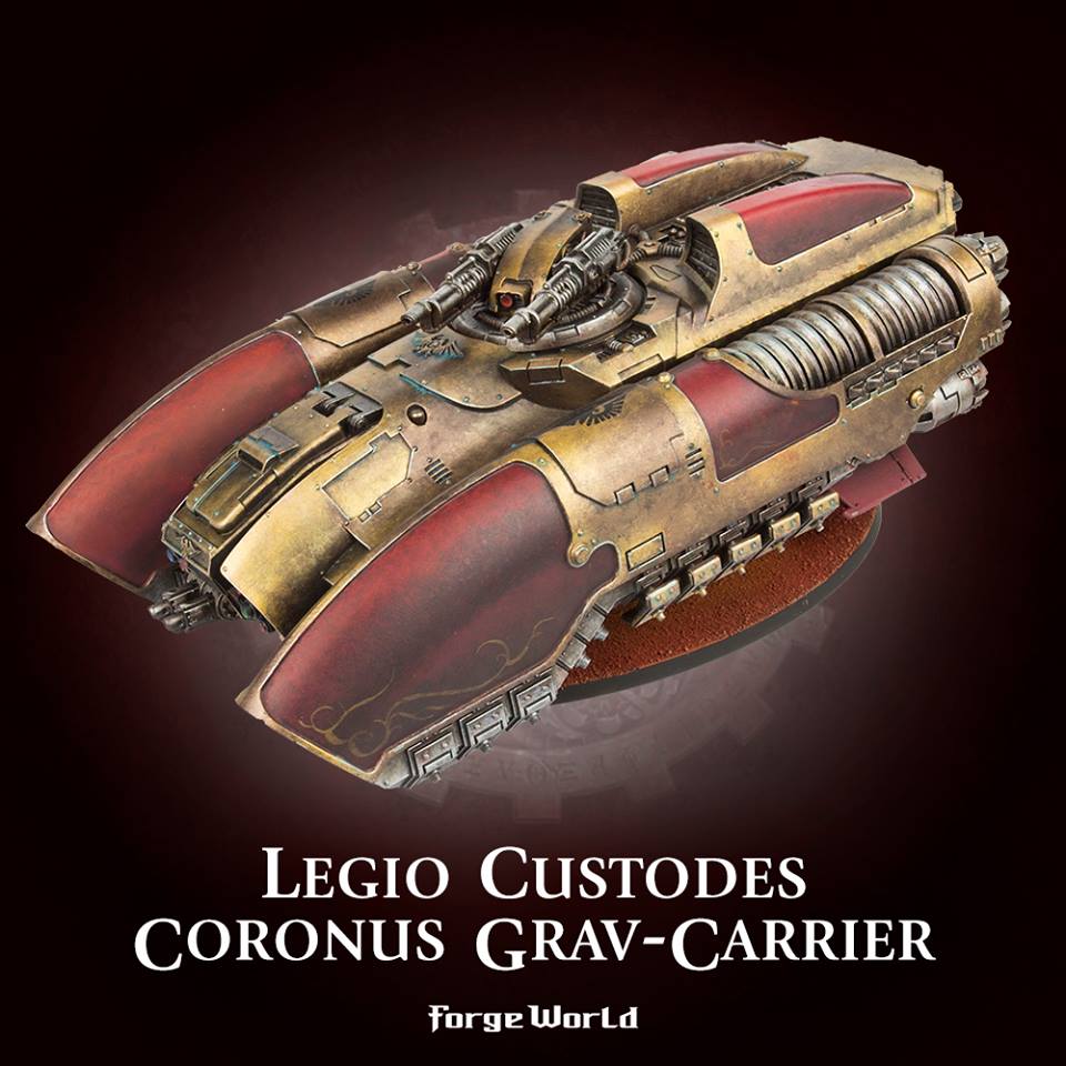 Custodes Grav-Carrier, The Mighty Zug, and Mazarall the Butcher - Faeit 212