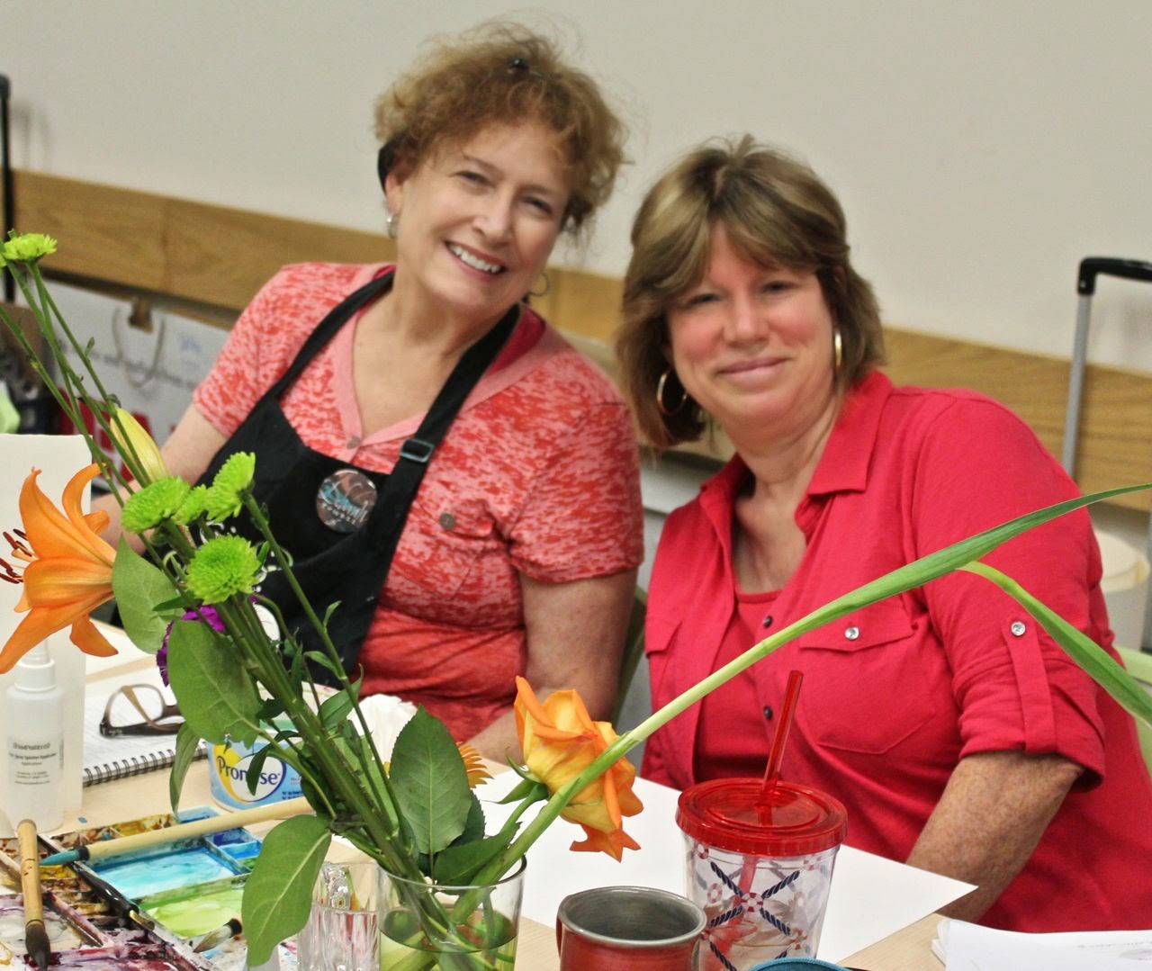 Dot's Rainbow: Calligraphy in Blossom with Marina Soria