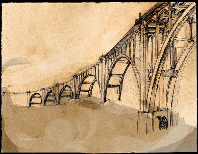 Alicia Gorecki: bridge sketch