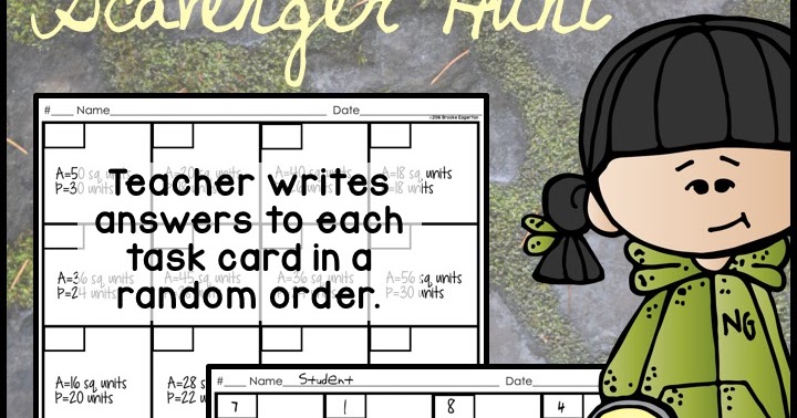 Classroom Freebies Too: Create Your Own Super Fun Scavenger Hunt!