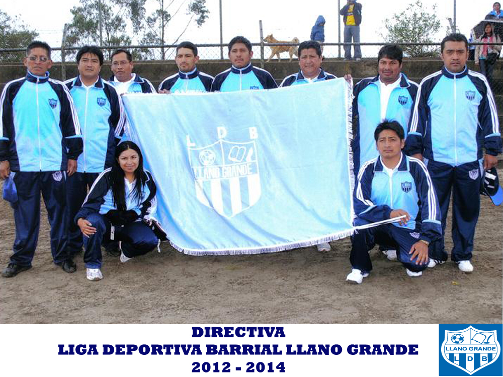 Liga Deportiva Barrial Llano Grande: Directiva