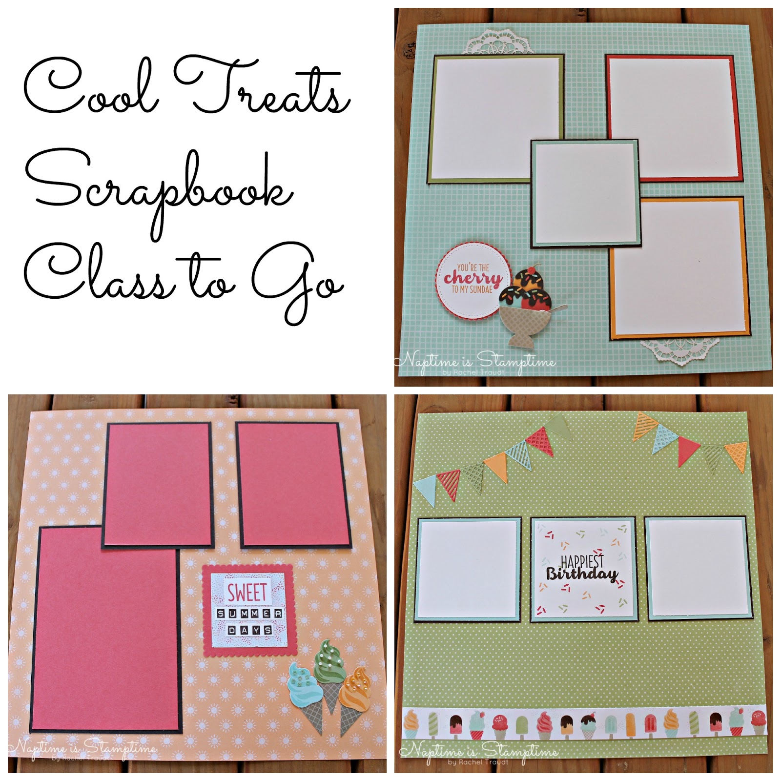 Naptime is Stamptime: Last Call for Cool Treats Classes to Go