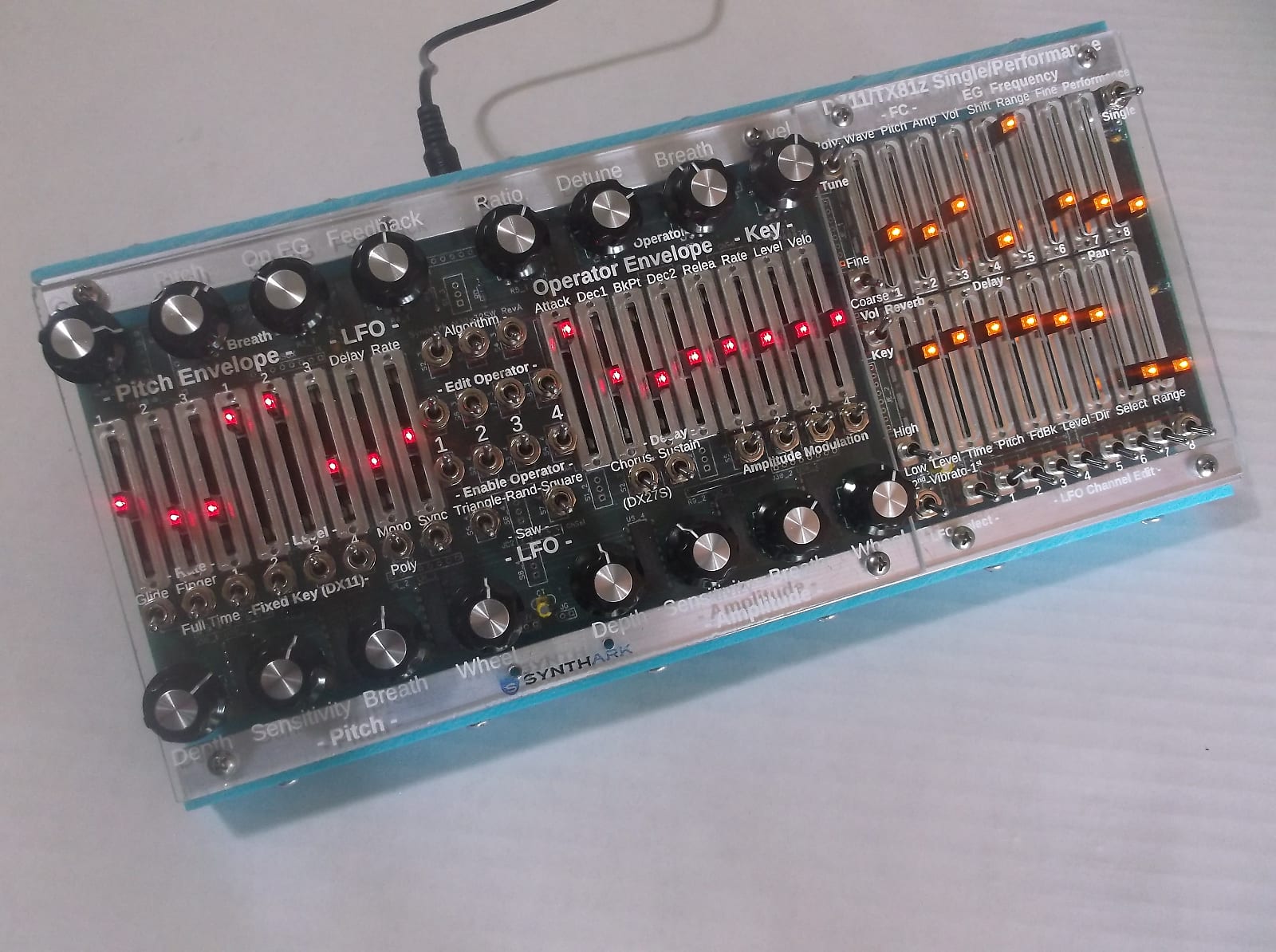 MATRIXSYNTH: SynthArk 4OP Synth Controller for TX81Z / DX11