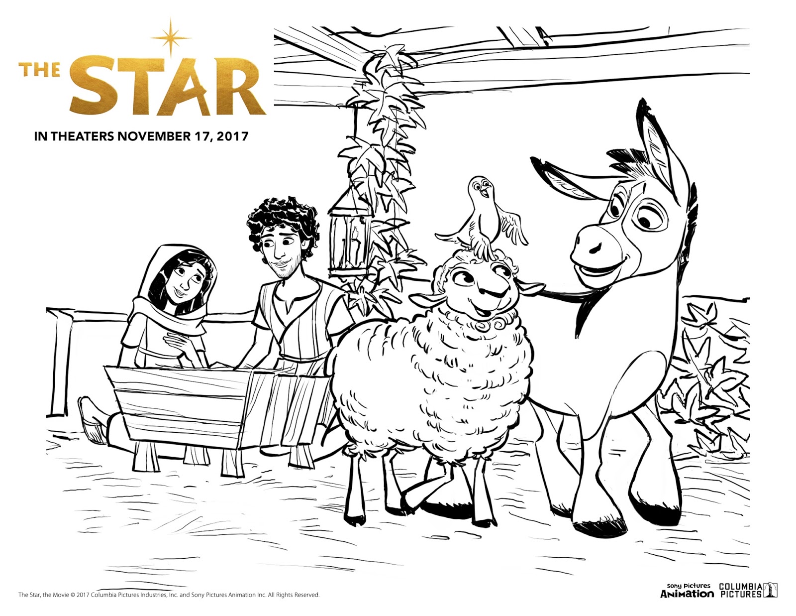 A RUP LIFE: The Star Giveaway & Free Printables! #TheStarMovie