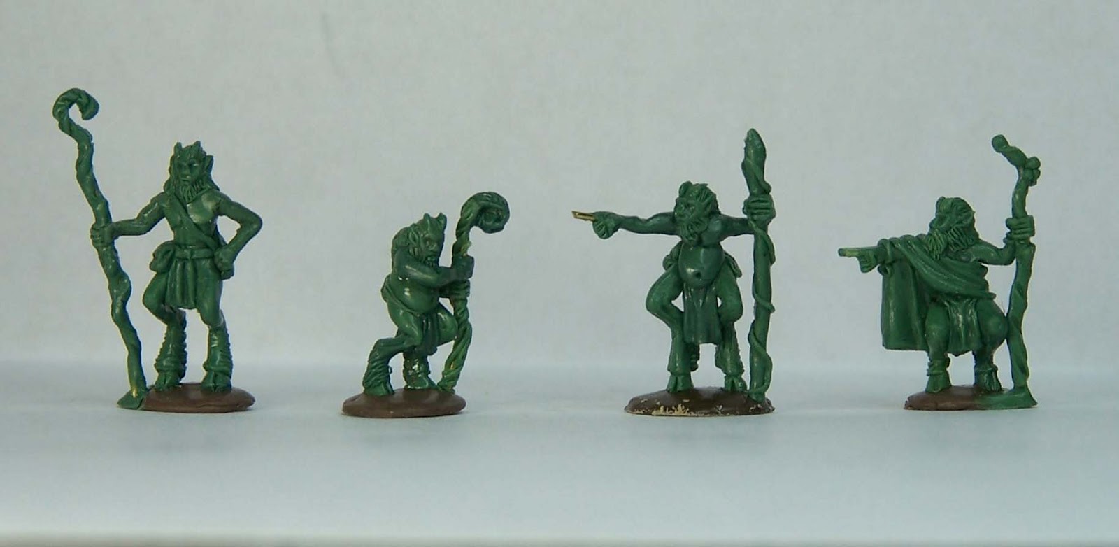 Splintered Light Miniatures: New Faun Greens
