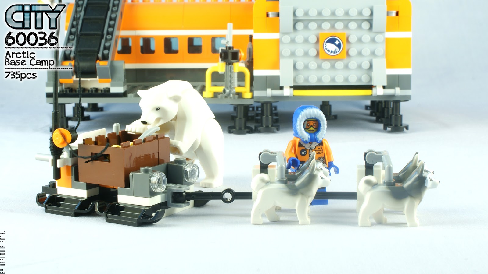 Opelouis's Toys Collection: LEGO City 60036 Arctic Base Camp. (part 1)