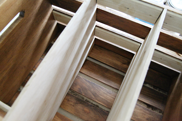 IHeart Organizing: Do It Yourself! A Great Divided Produce Crate