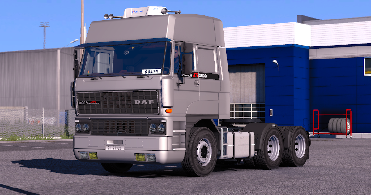 DAF F241 series by XBS - Euro Truck Simulator 2 Mod World