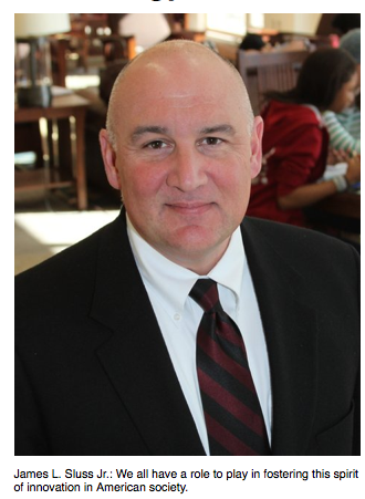 James Sluss Jr.: Disruption helps advance technology, nation
