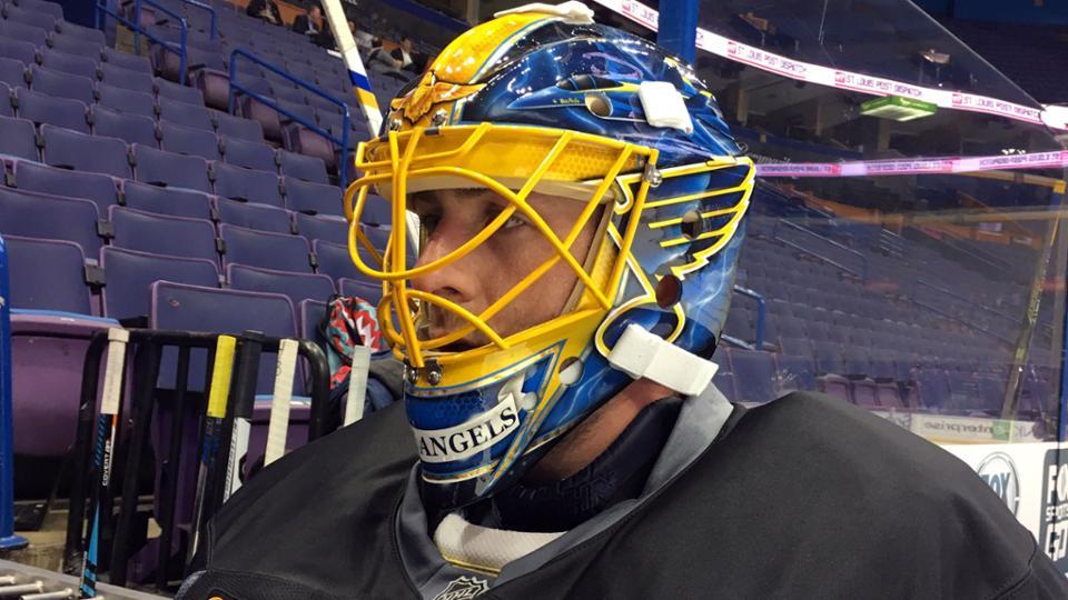 I Love Goalies!: Jake Allen 2016-17 Mask