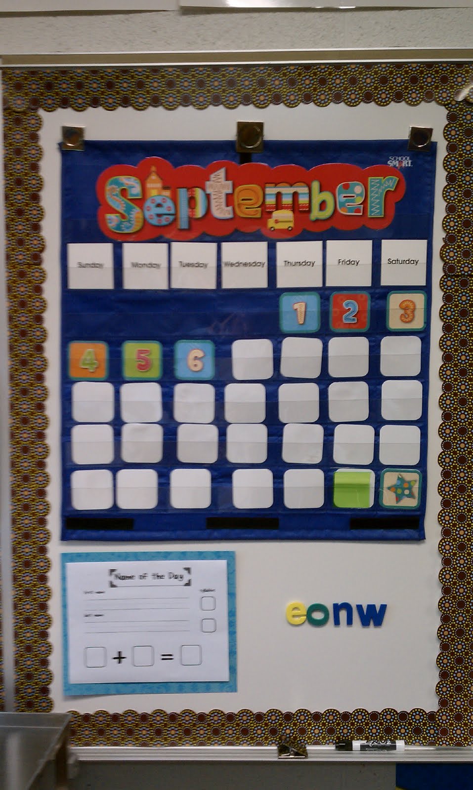 Funky First Grade Fun: Calendar and Math Boards