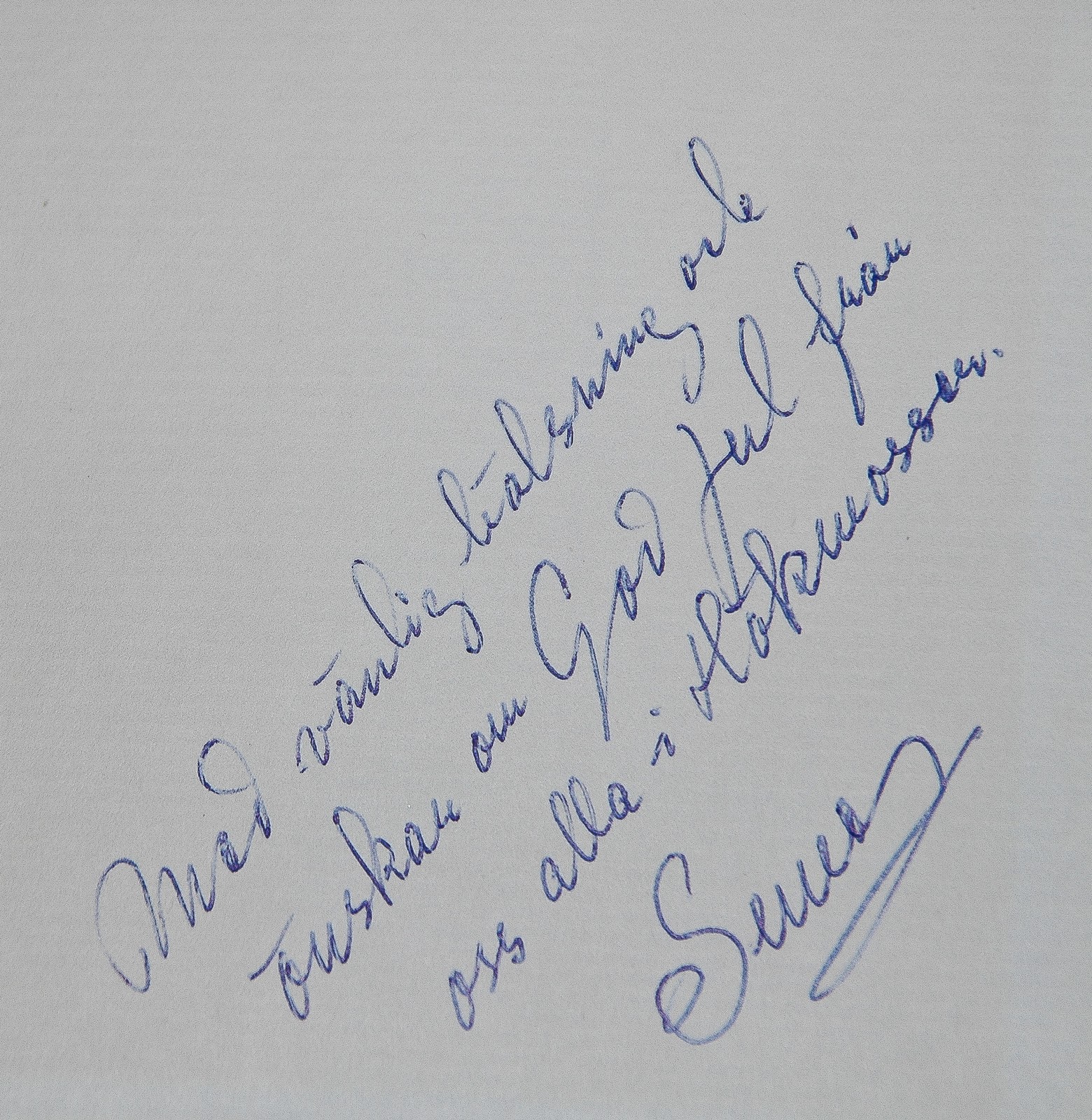 I Stalk Dead People.: Sune Bergman & Swedish Handwriting translation