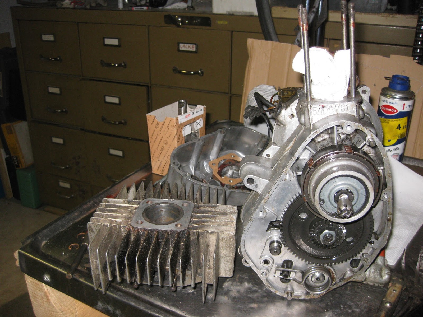 Restauration - Puch M50 Cross: 2016