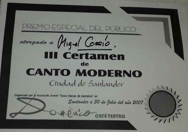 LAS HISTORIAS DE MI VALLE: MIGUEL COSIO O LA HISTORIA DE UNA GRAN VOZ