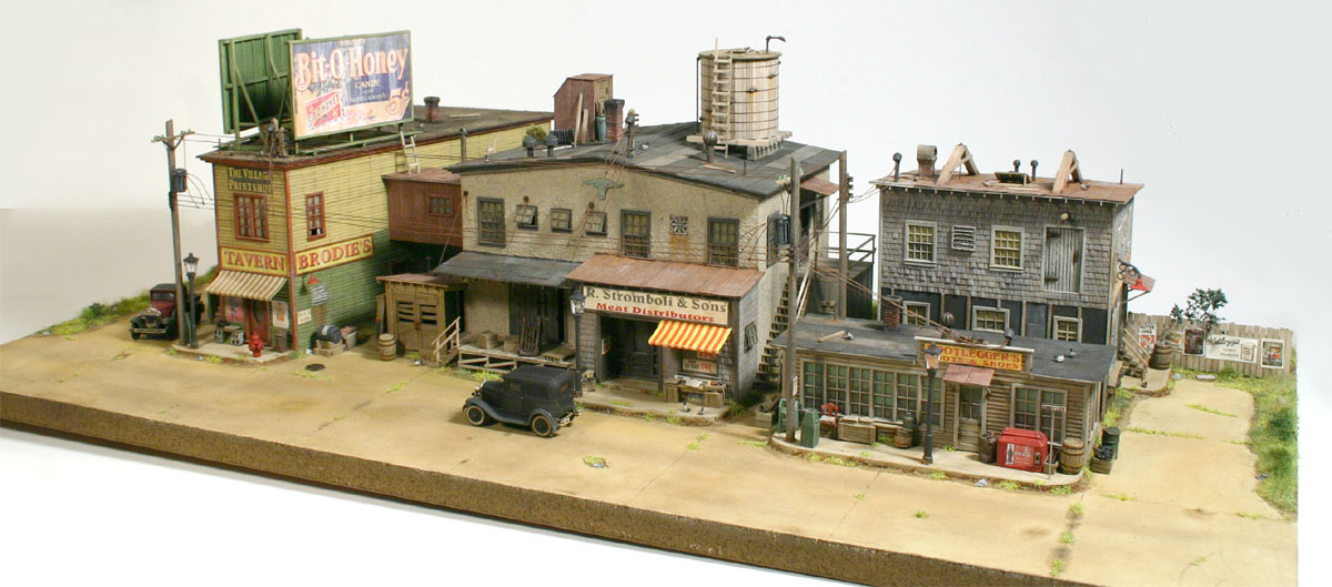 Vilius's scale modeling endeavors: Building Skinner's Row by Fine Scale ...