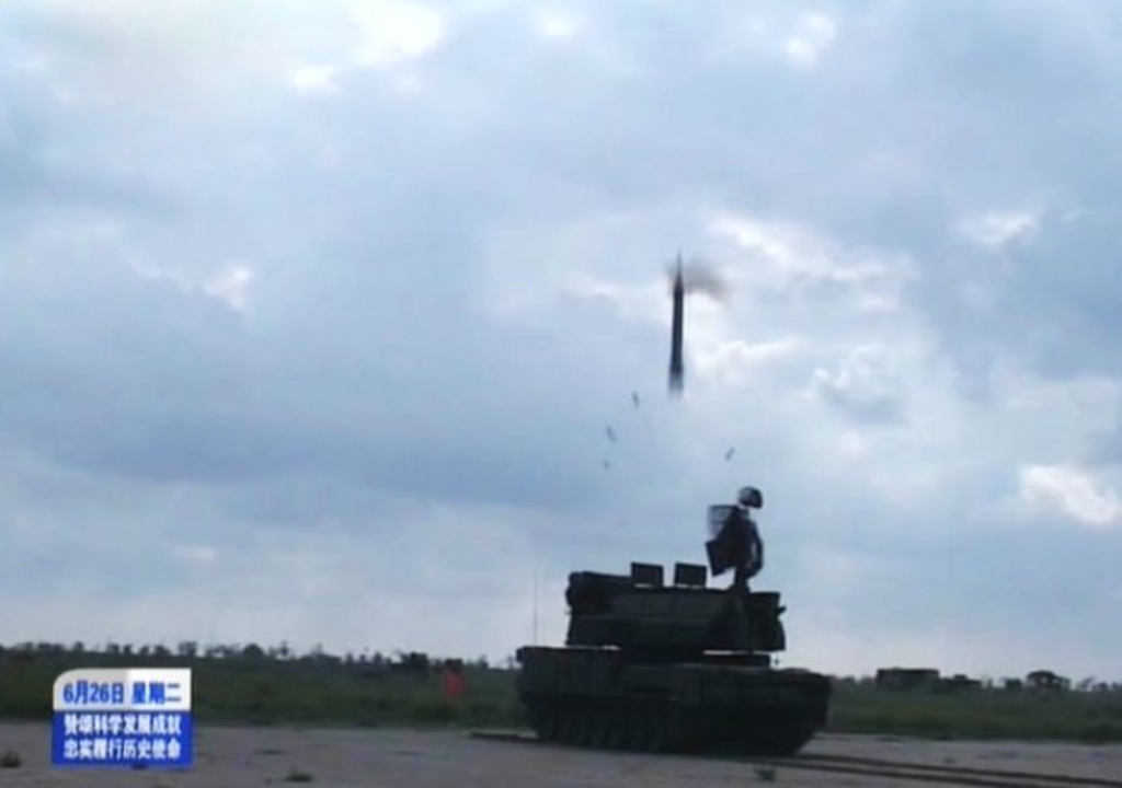 Chinese Tor M Self Propelled Air Defence System In Action | Chinese ...