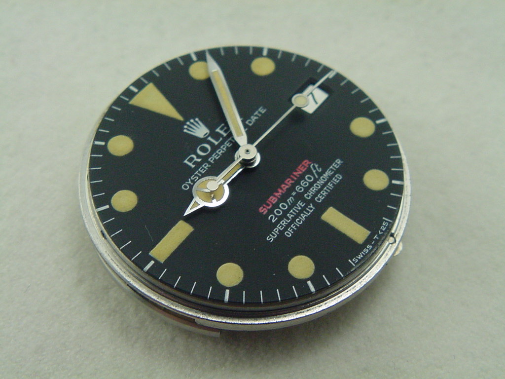Timebuilder American Horologist: Rolex RED LETTER Submariner Design 1680.