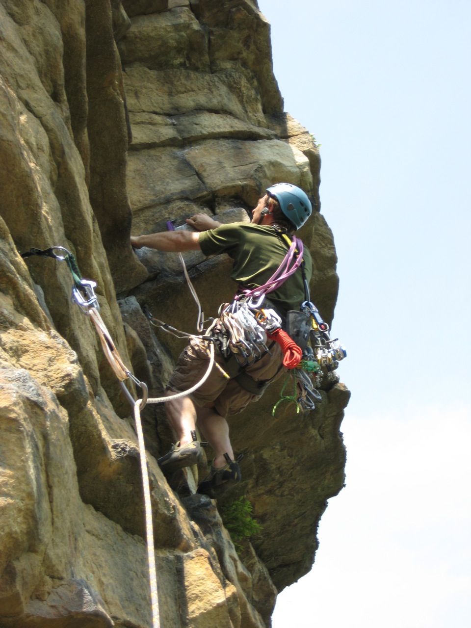 Climb and Punishment: Gunks Routes: Easy Overhang (5.2) & Son of Easy O ...