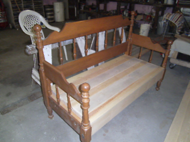 Full Circle Creations: Ethan Allen bench...