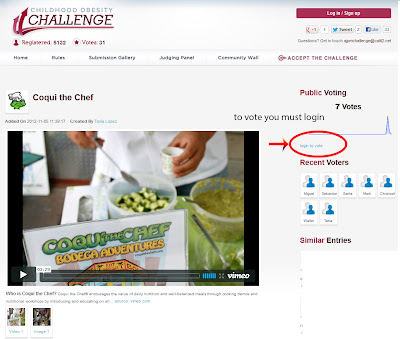 Coqui the Chef: Cast your vote for Coqui the Chef! Plus new cookbook