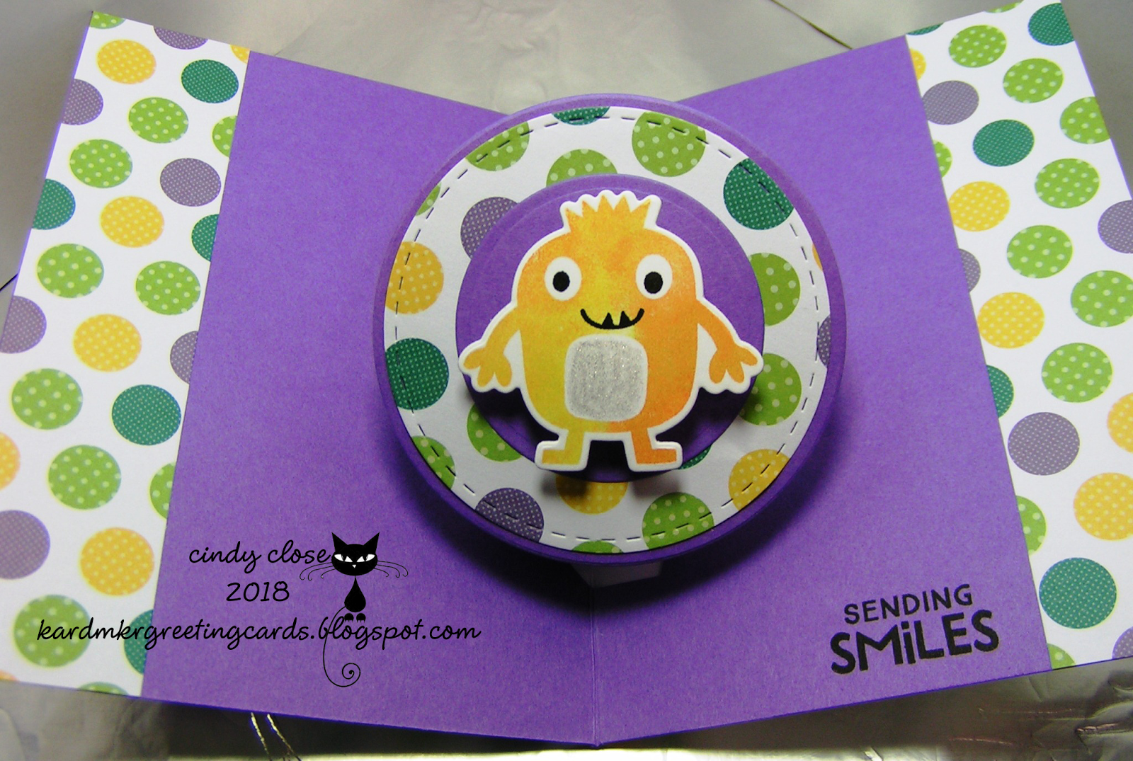 Kardmkr: #3592 - Sending Monster Sized Birthday Wishes