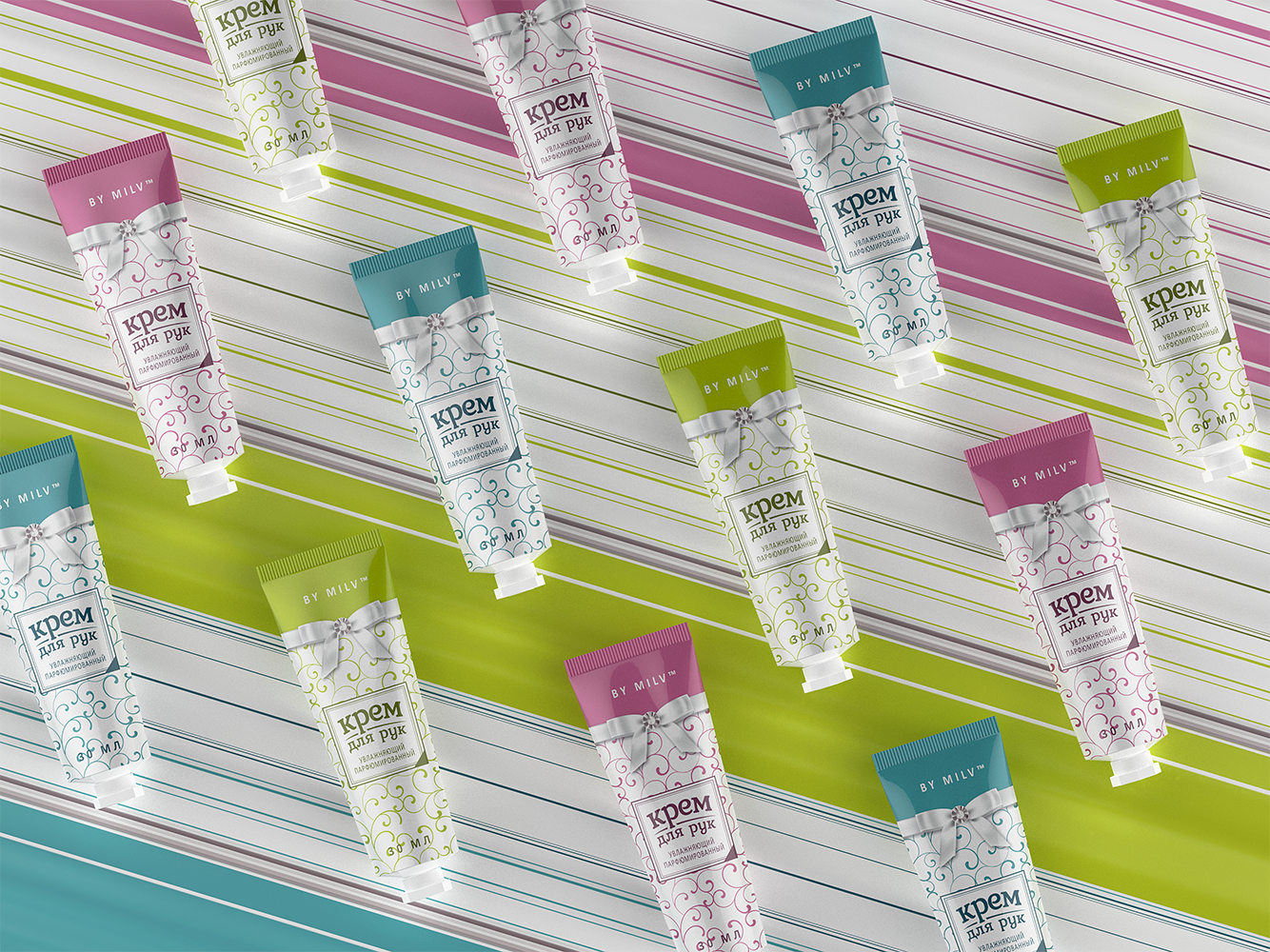 Milv Moisturising Perfume Cream Series – Packaging Of The World