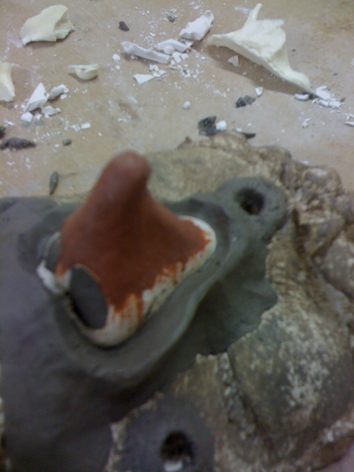 Jessica Elizabeth Guthrie: Step By Step Foam Latex Prosthetics. Nose.