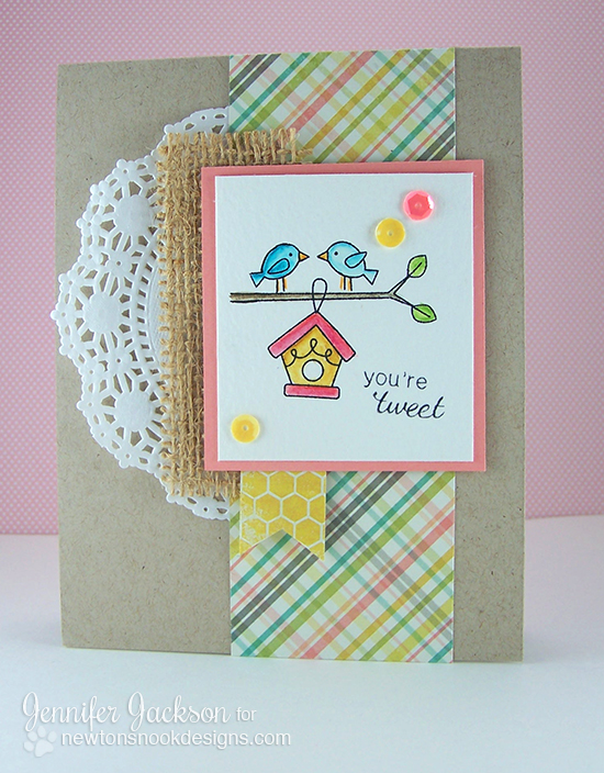 Newton's Nook Designs: Two Tweet Bird Cards!