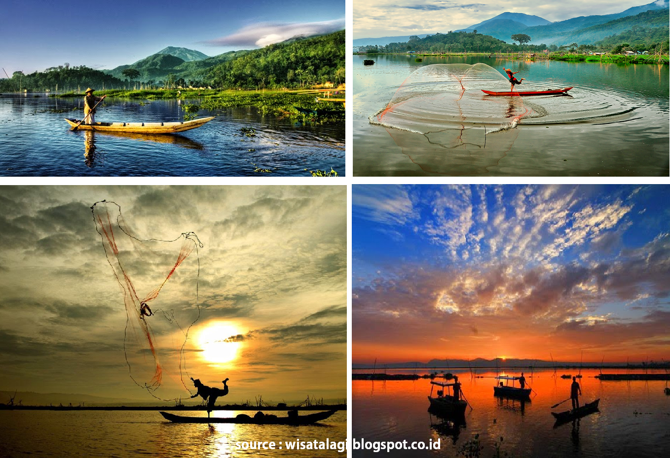 Wisata Danau Rawa Pening Ambarawa, Pesona Wisata Kab. Semarang yang ...